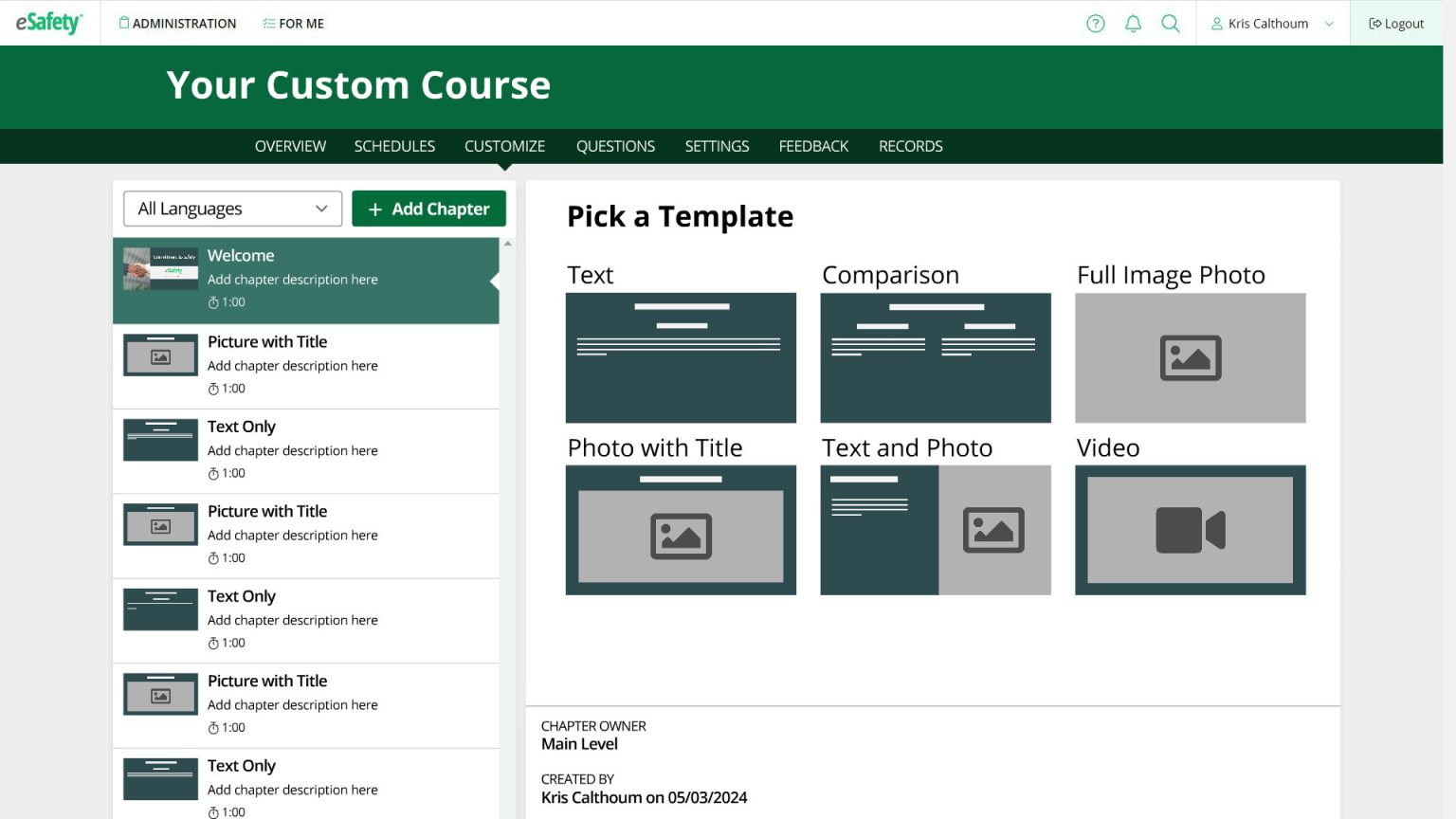 Safety Training Solution - eSafety Training